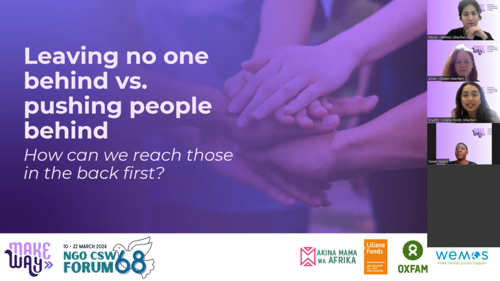 CSW68 and NGO CSW Forum: A Personal Reflection on Advocacy and ...